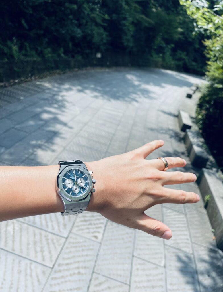 Đồng Hồ Audemars Piguet Royal Oak 41 Chronograph 26331ST Blue Dial Steel