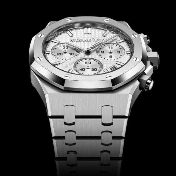 Audemar Piguet Royal Oak Chronograph 26240ST White Dial Steel 50th ...