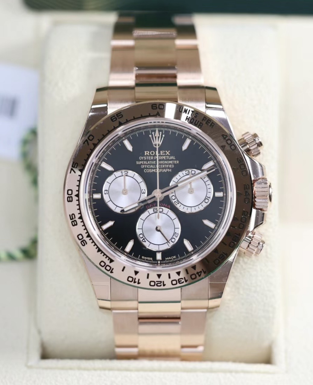 Đồng Hồ Rolex Cosmograph Daytona 126505 Black